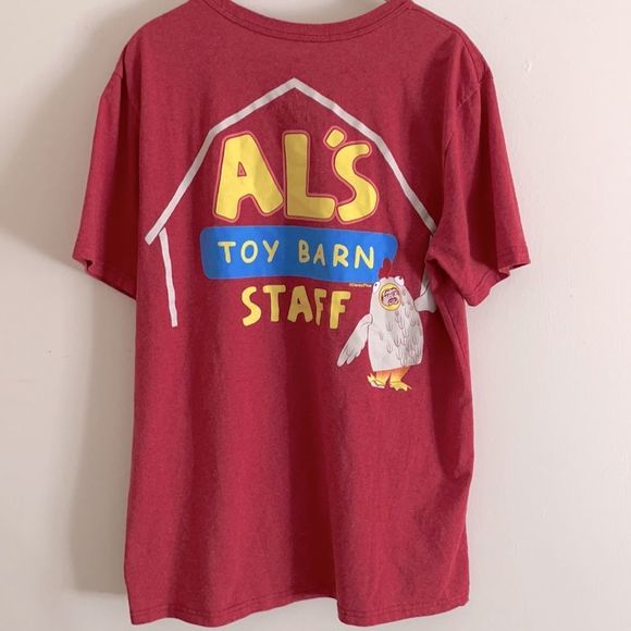 Disney | Tops | Rare Disney Als Toy Barn Staff Toy Story Shirt | Poshmark
